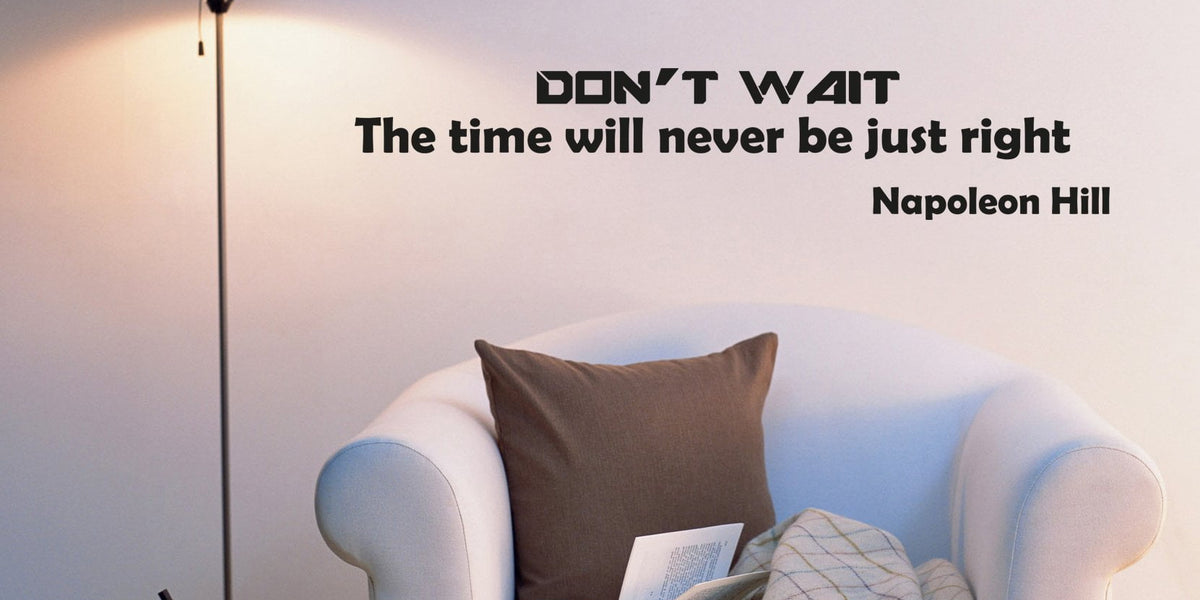 Wall Decal Quotes Phrase Words of Wisdom Quotes Vinyl Sticker (ed835 ...