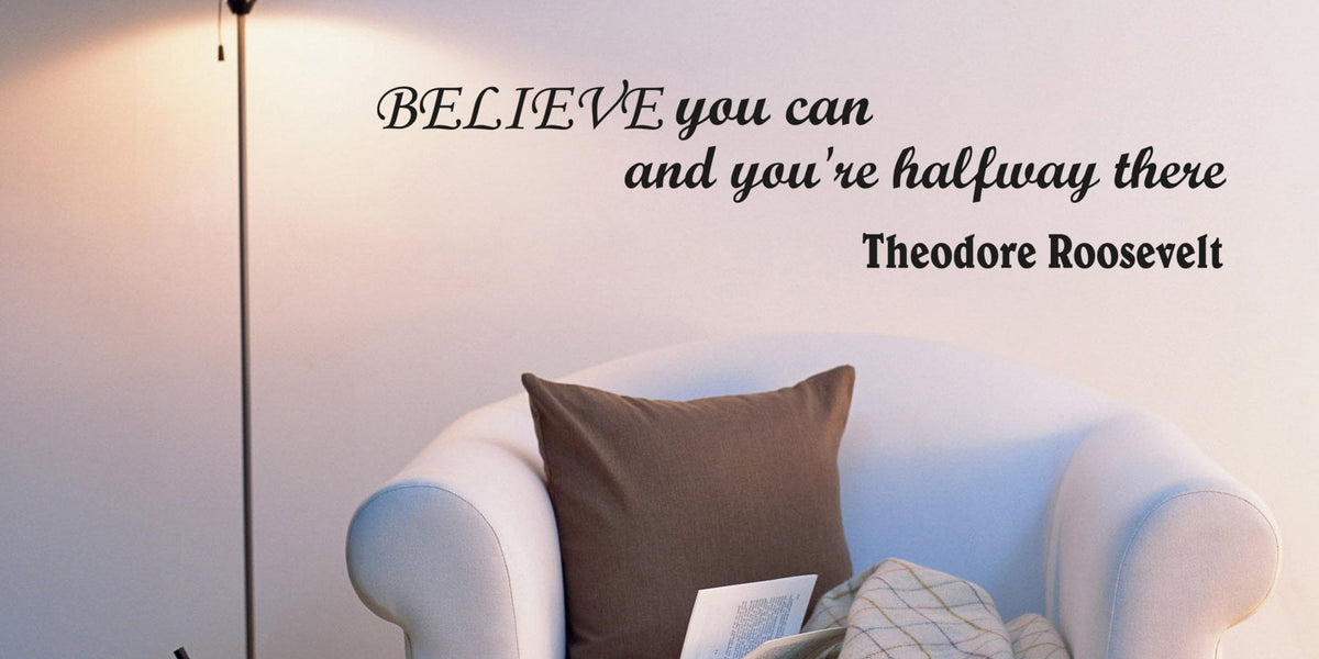 Wall Decal Famous Quotes Phrase Motivation Words Vinyl Sticker (ed844 ...