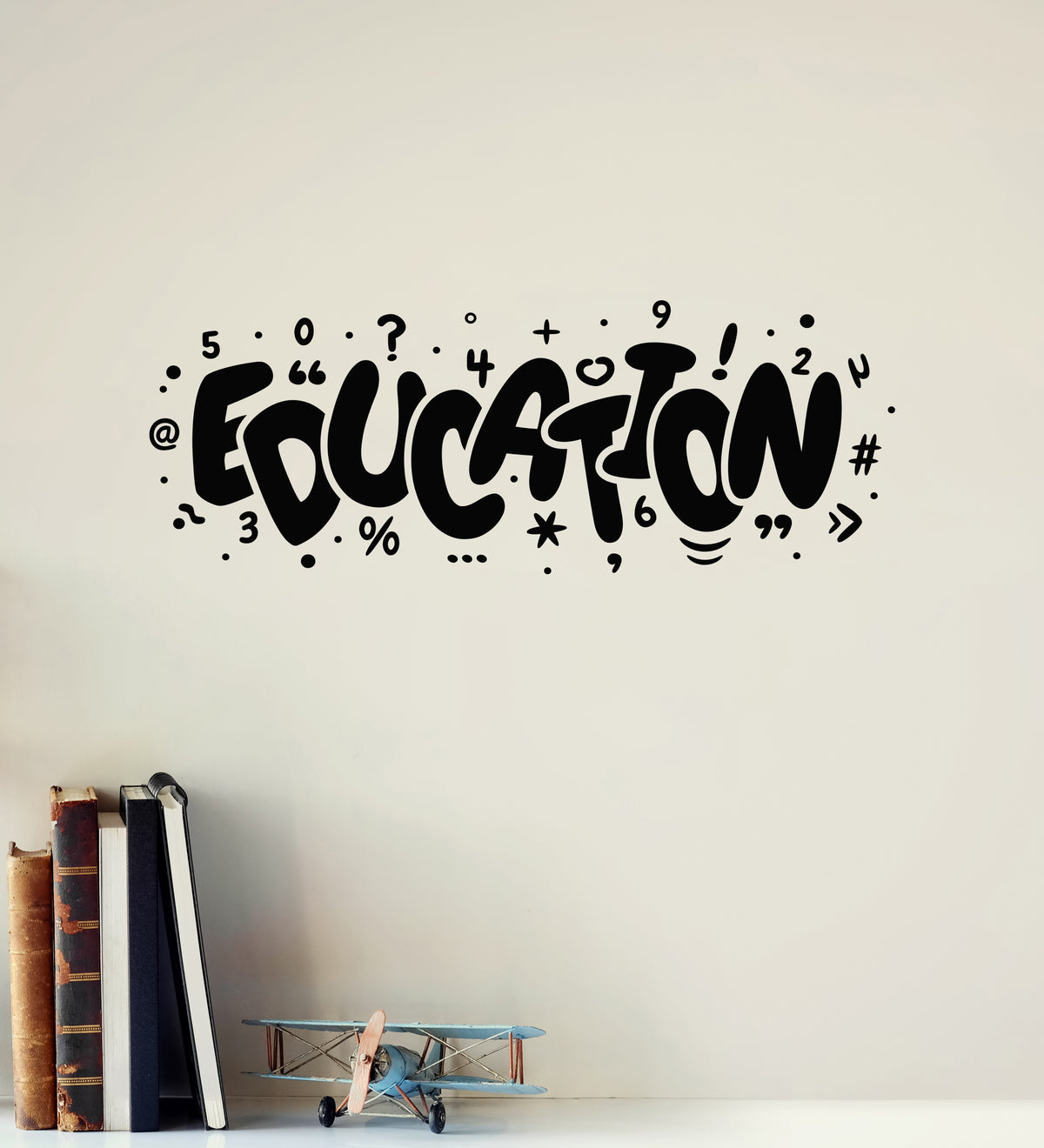 Vinyl Wall Decal Education Primary School Math Mathematics Classroom L ...