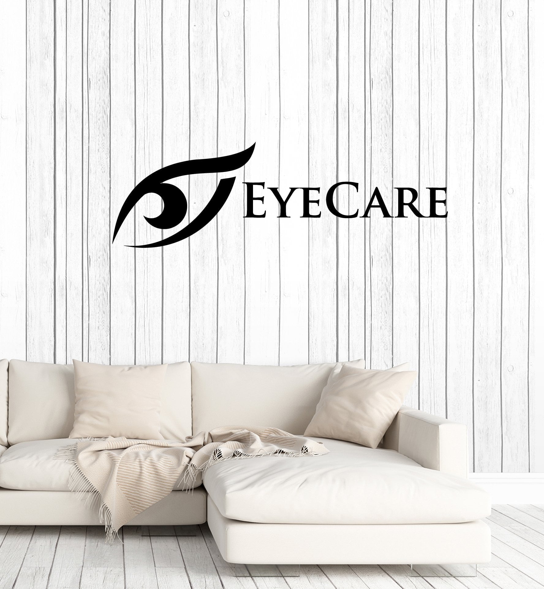 Vinyl Wall Decal Eye Care Ophthalmology Optics Salon Clinic Decor Stic ...
