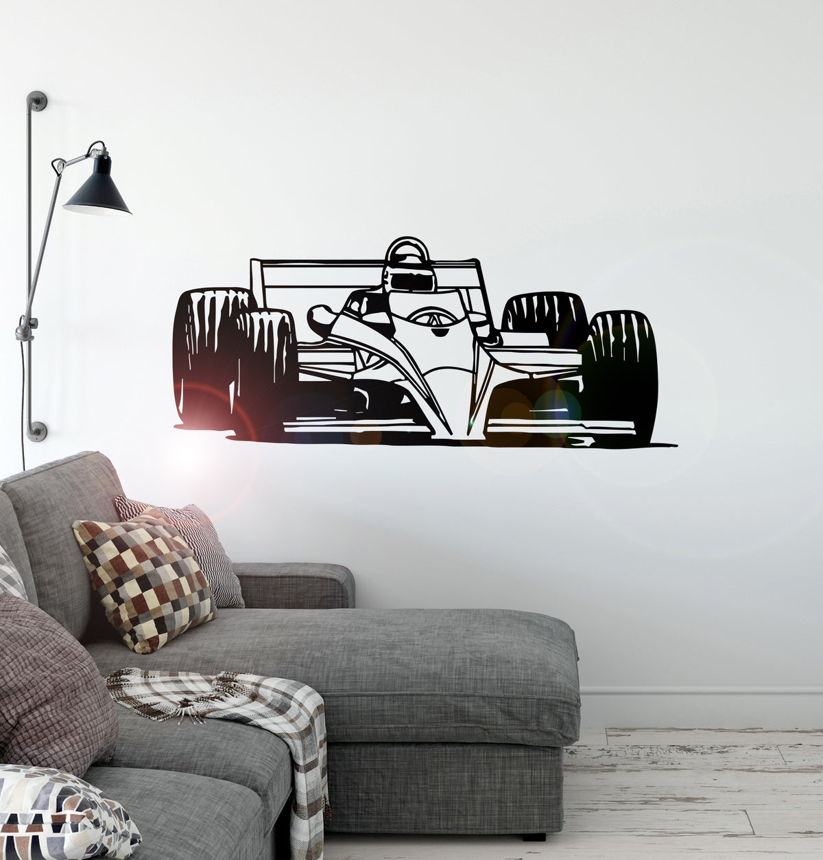 Vinyl Wall Decal Car Racing Formula 1 Sport Bolide Garage Unique Gift ...