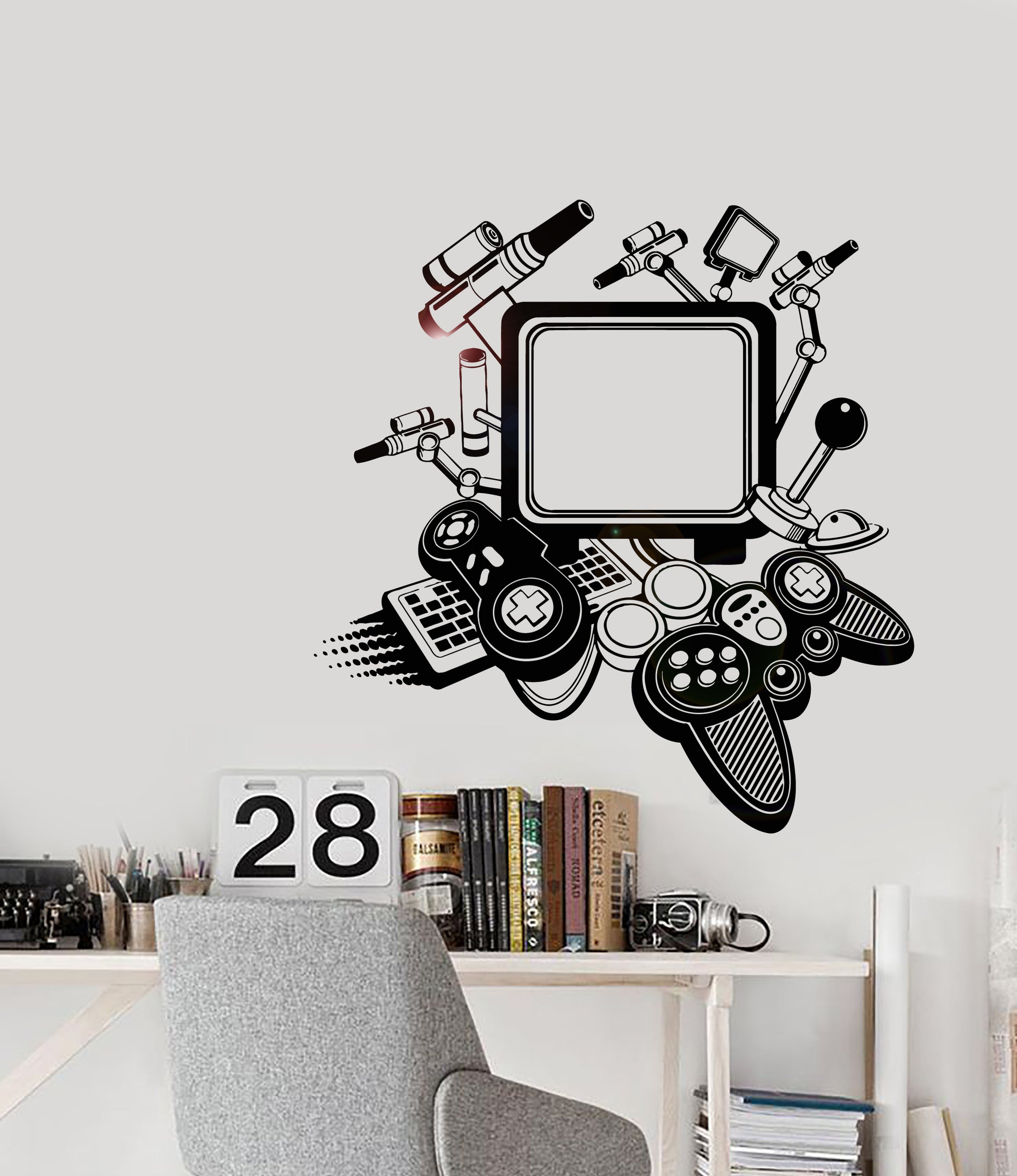 Game Vinyl Wall Decal Computer PC Gamer Video Gadgets Stickers Unique ...