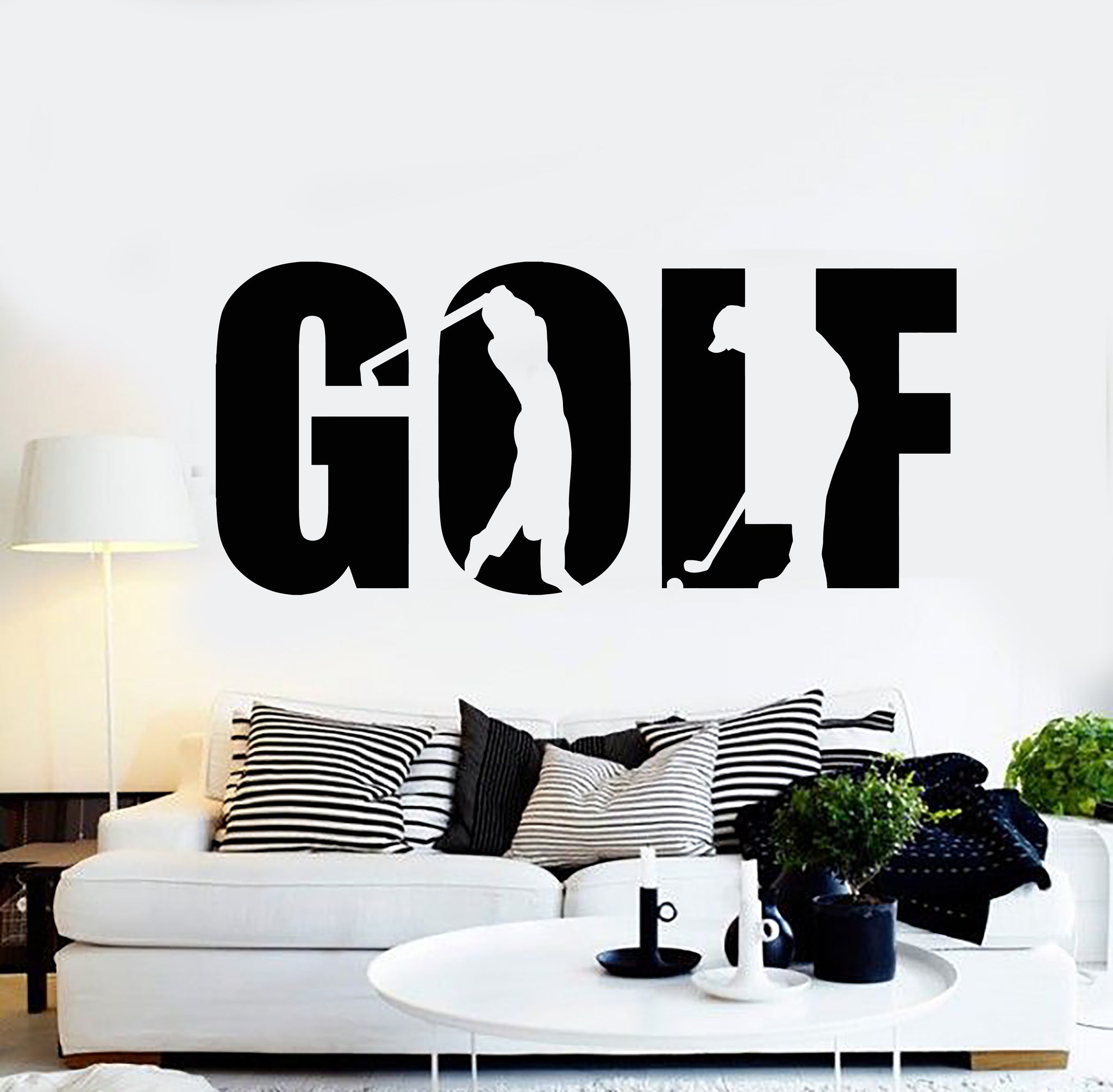 Custom Golf Stickers And Wall Viny Decals — Wallstickers4you