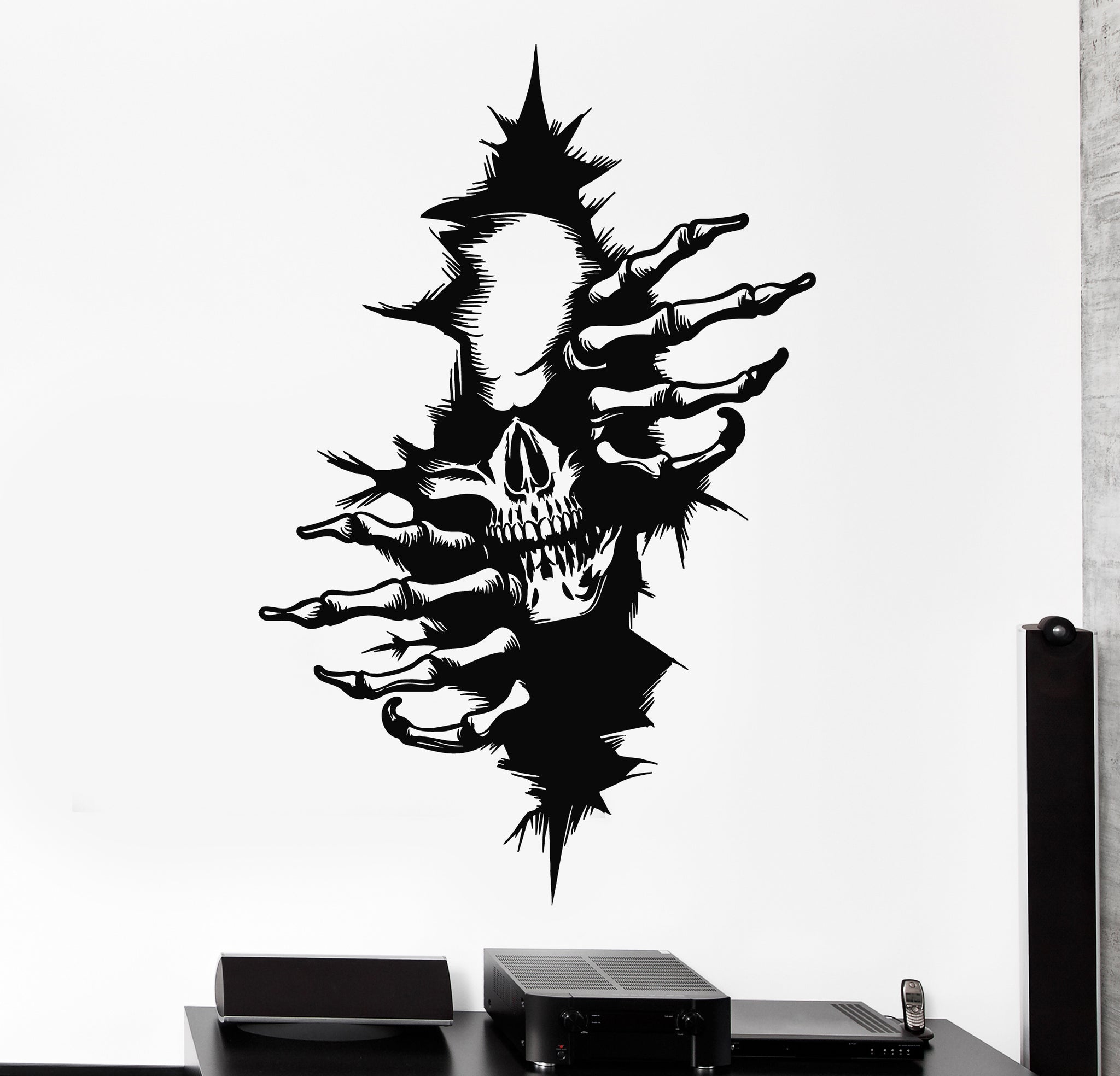 Skull Wall Vinyl Decals — Wallstickers4you