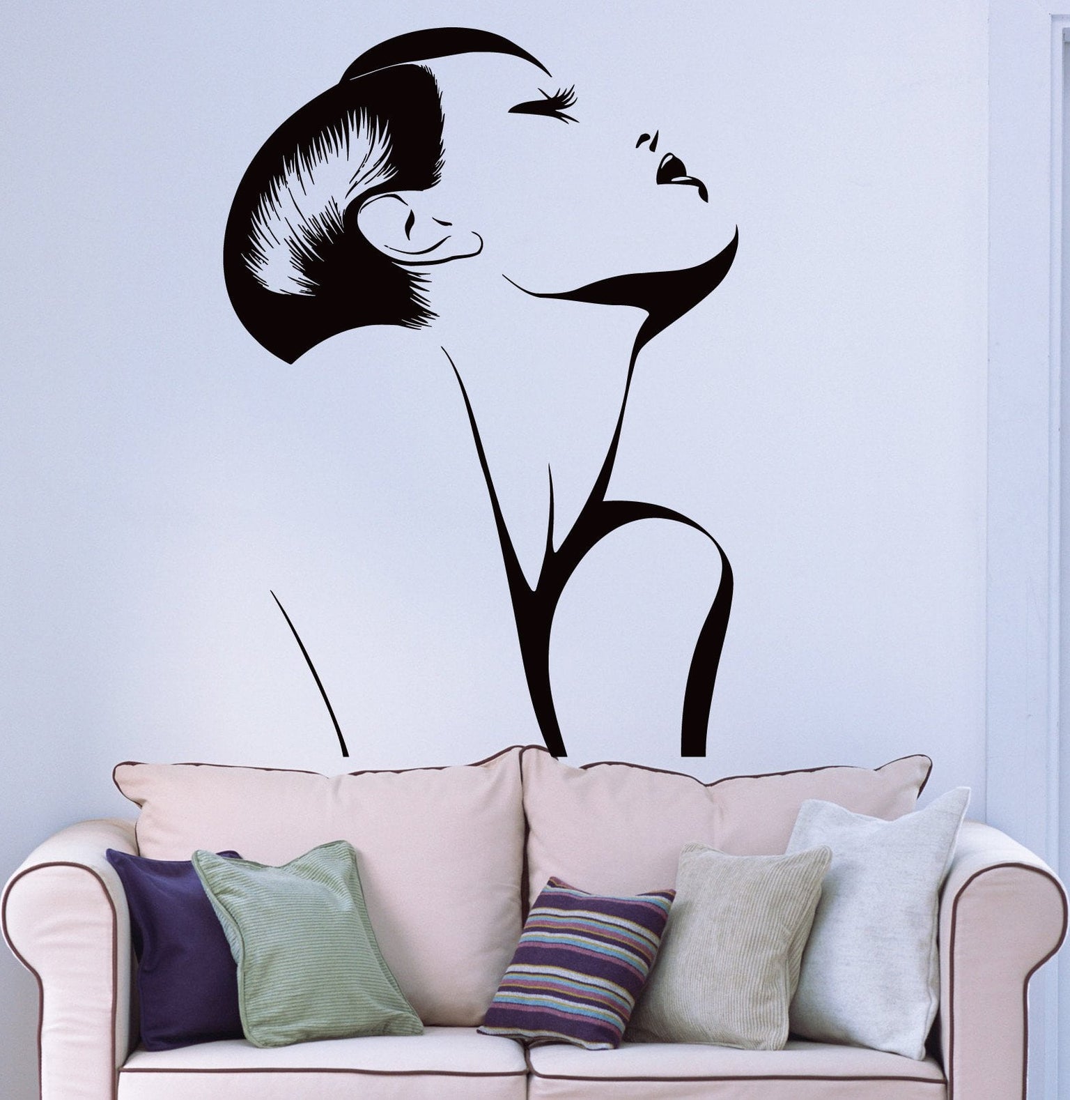 Girl Wall Vinyl Decals — Wallstickers4you