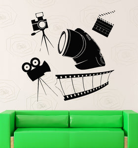 Wall Sticker Vinyl Decal Photo Video TV Film Art Photographer Unique G ...