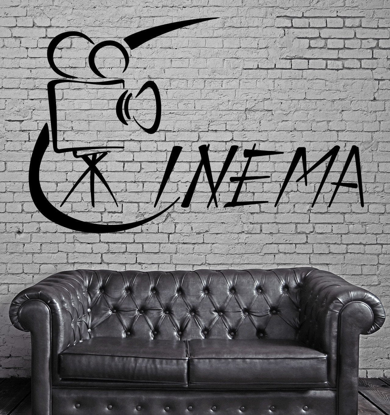 Cinema Films Movie Theatre Art Wall Stickers Vinyl Decal (ig2115 ...