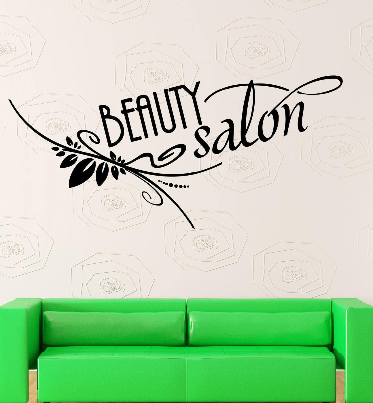 Vinyl Decal Beauty Salon Quote Wall Sticker Spa Hair Stylist Hairdress ...