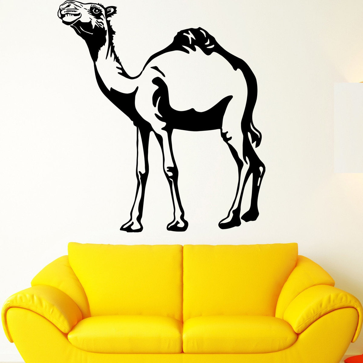 Vinyl Decal Africa Camel Zoo Wall Stickers Desert Animals Decor Unique ...