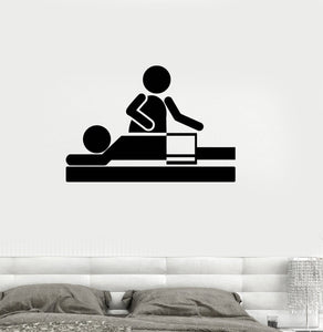 Vinyl Wall Decal Relax Spa Massage Therapy Beauty Salon Stickers (ig32 ...