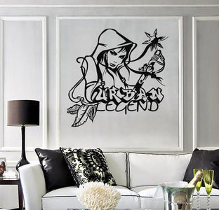 Wall Stickers Vinyl Decal Urban Legend Cartoon For Kids Nursery (ig963 ...