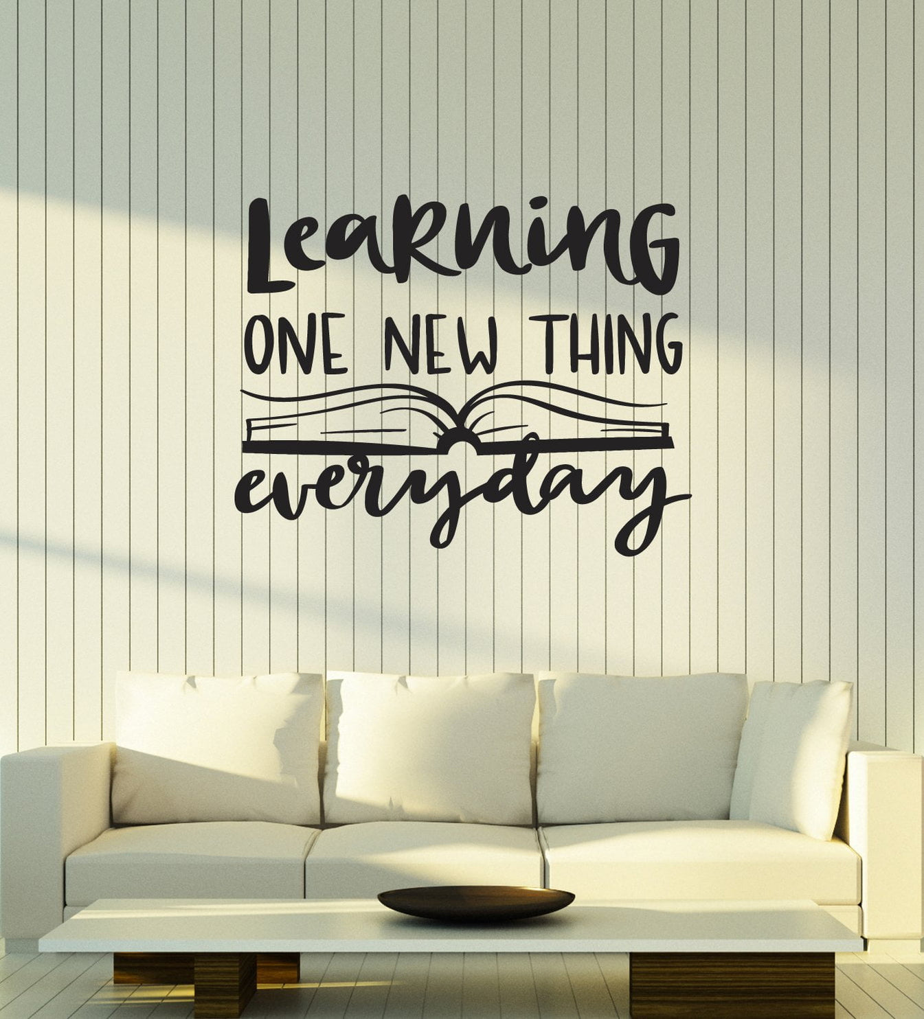 Vinyl Wall Decal Learning Quote Book School Classroom Study Decor Stic ...
