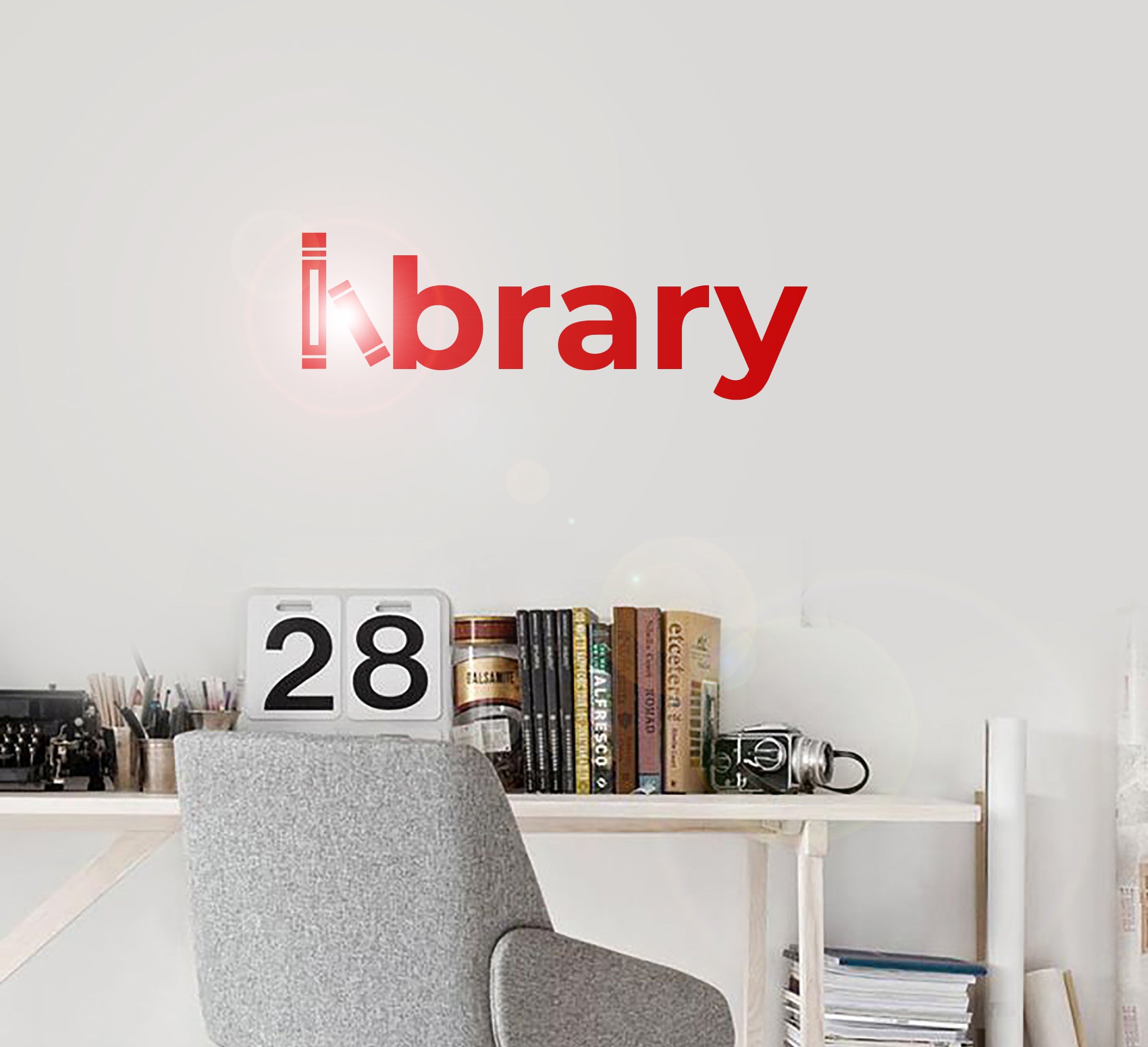 Vinyl Wall Decal Library Words Reading Room Corner Books Stickers ig60 ...