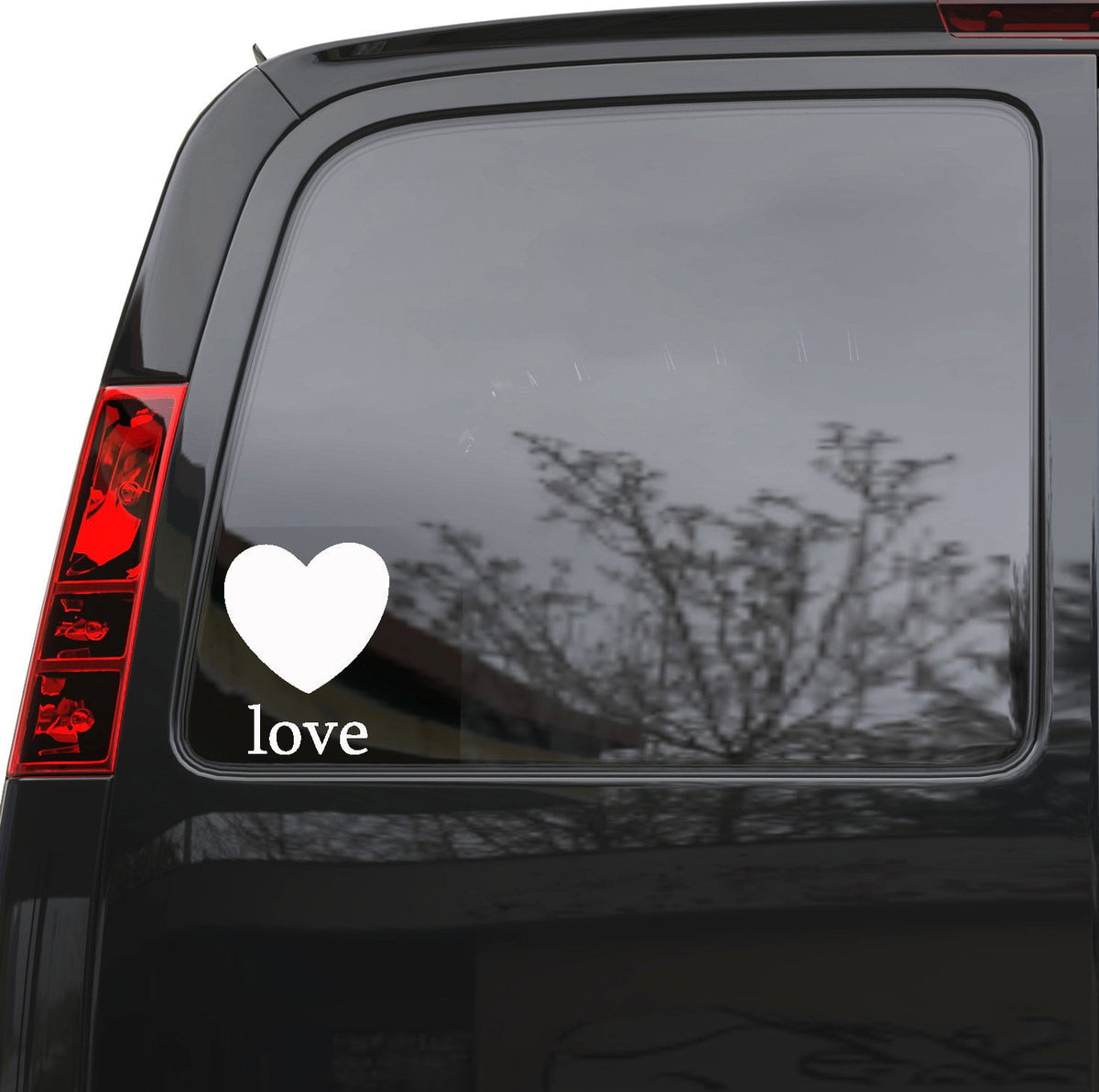 Auto Car Sticker Decal Love Heart Word Lettering Truck Laptop Window 5 ...