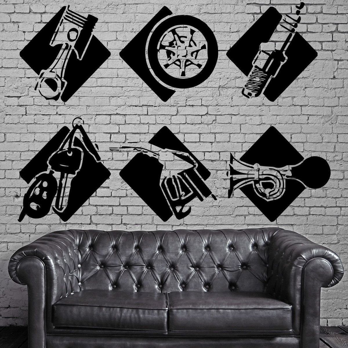 Wall Vinyl Art Sticker Gas Station Auto Shop Signage Decor Unique Gift ...