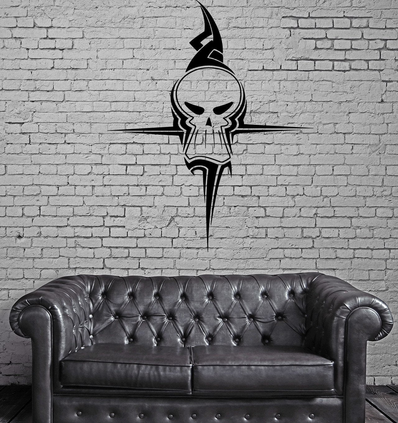 Skull Wall Vinyl Decals — Wallstickers4you