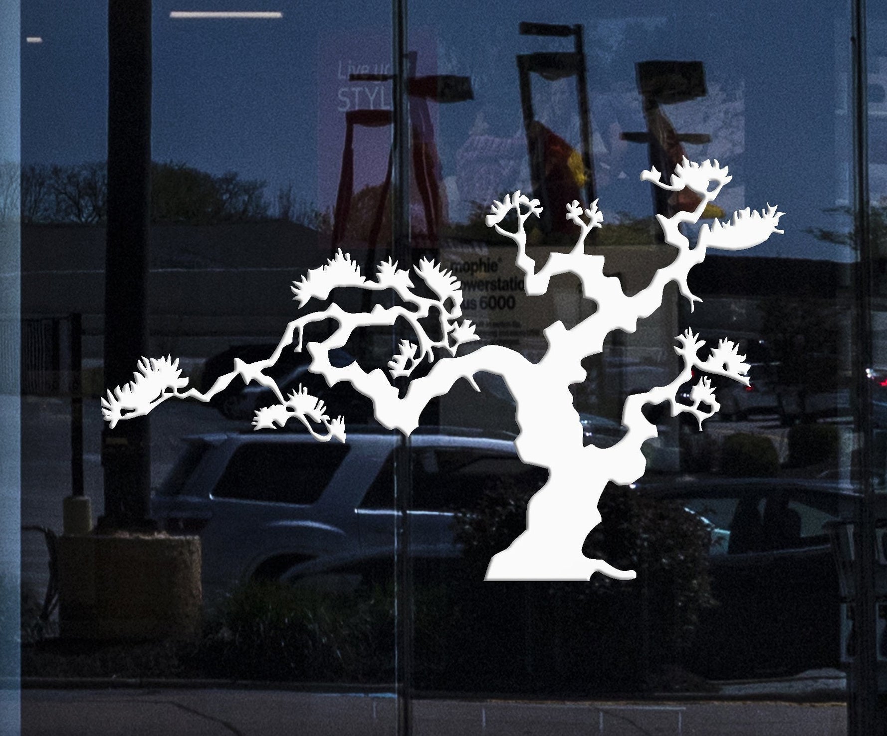 Window and Wall Vinyl Decal Japanese Bonsai Tree Nature Decor Japan Is ...