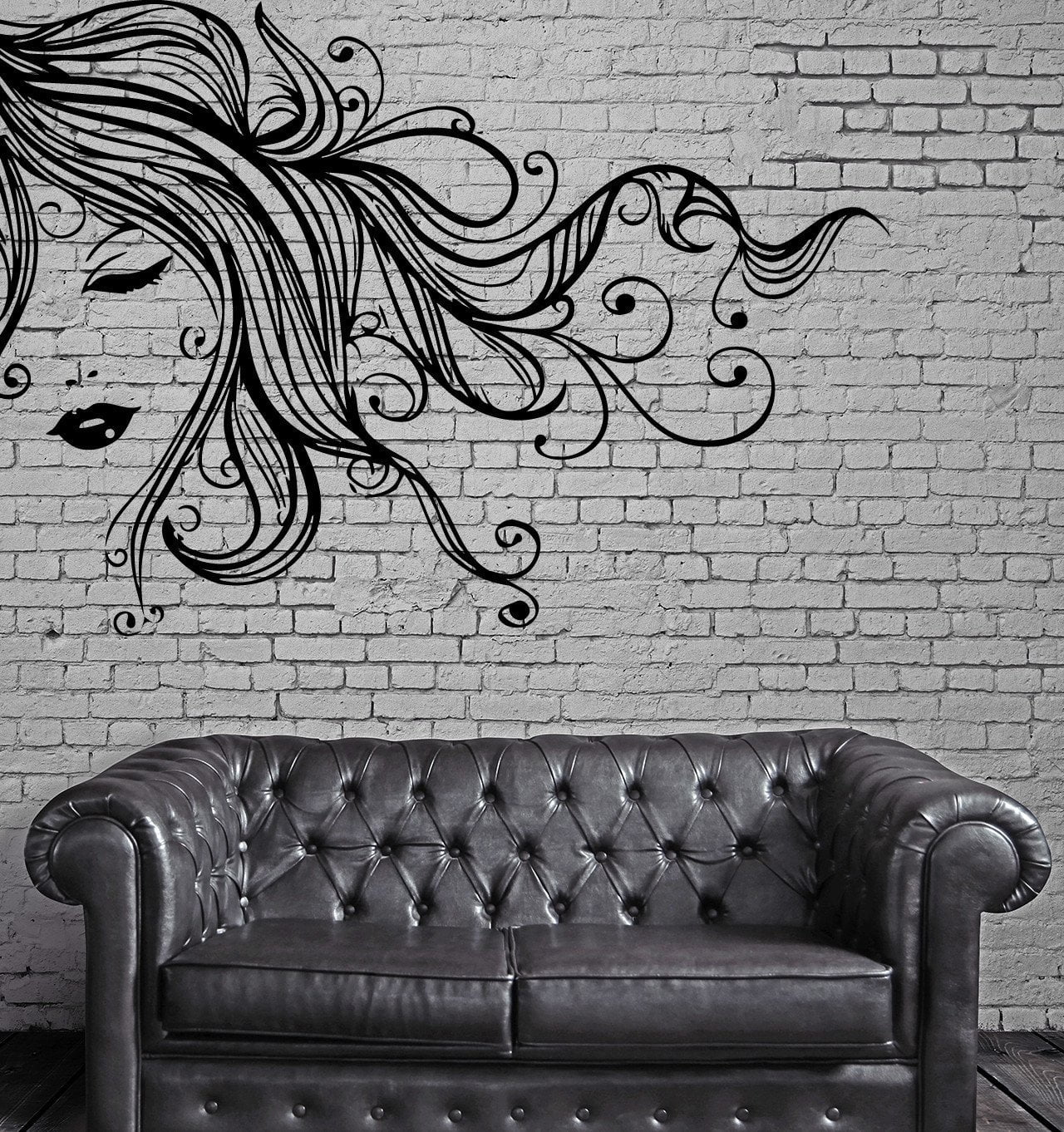 Hair Salon Wall Decals — Wallstickers4you