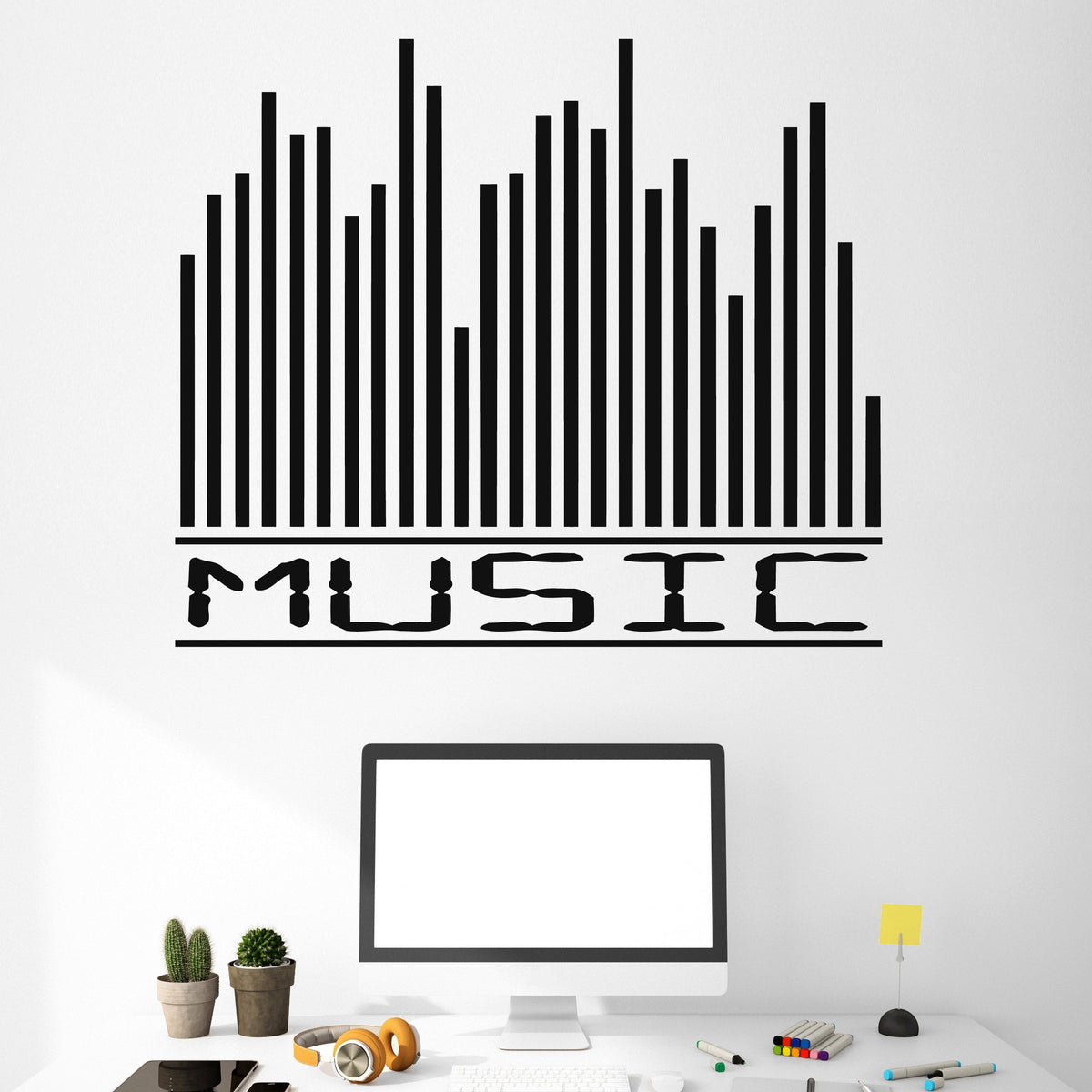 Wall Sticker Vinyl Decal Music Akvalayzer Music Track Decor For Music ...