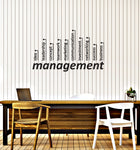 Vinyl Wall Decal Management Business Success Office Space Decor Sticke ...