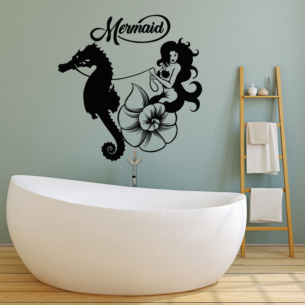 Mermaids Wall Vinyl Decals — Wallstickers4you