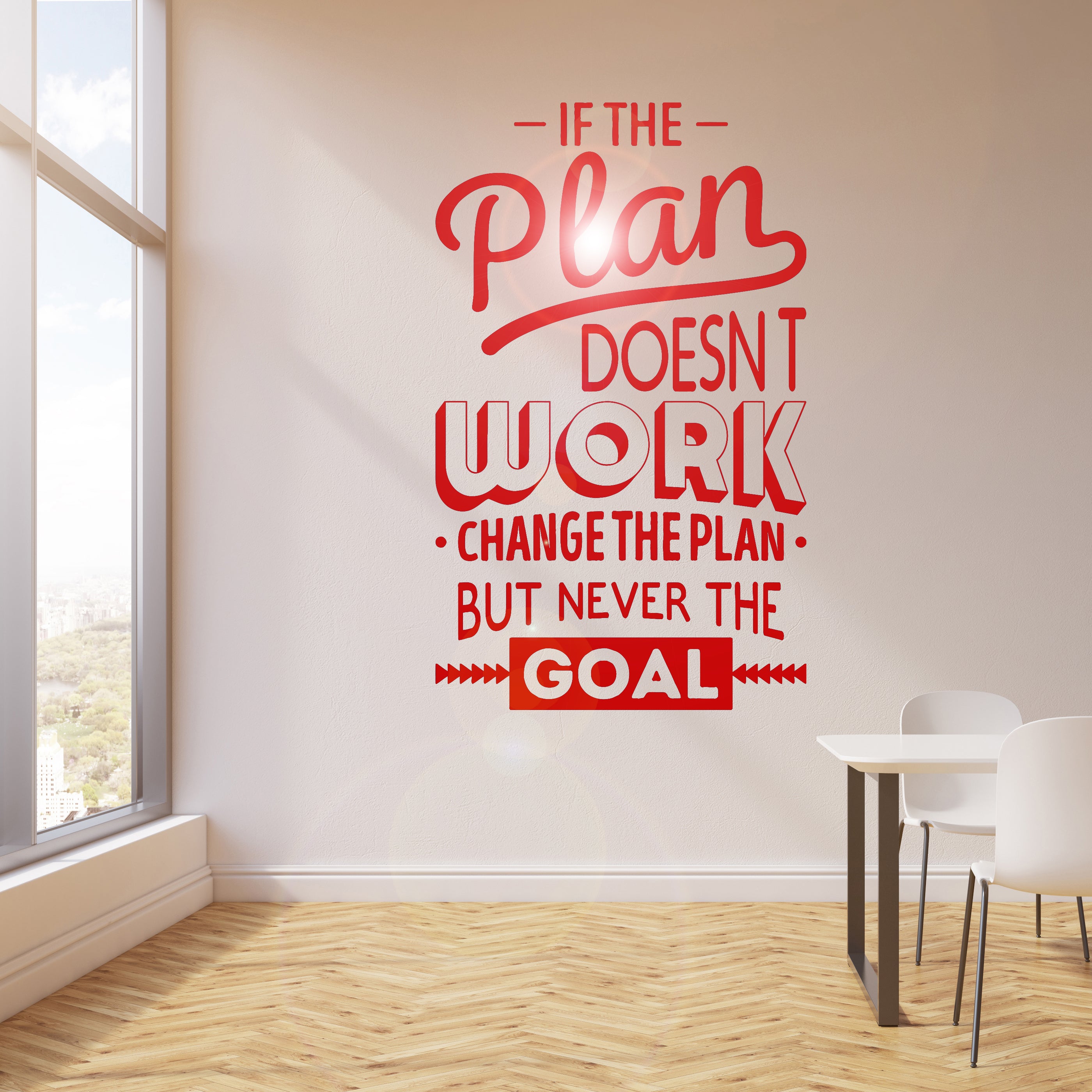 Vinyl Wall Decal Inspire Office Quote Decoration Motivation Stickers M ...