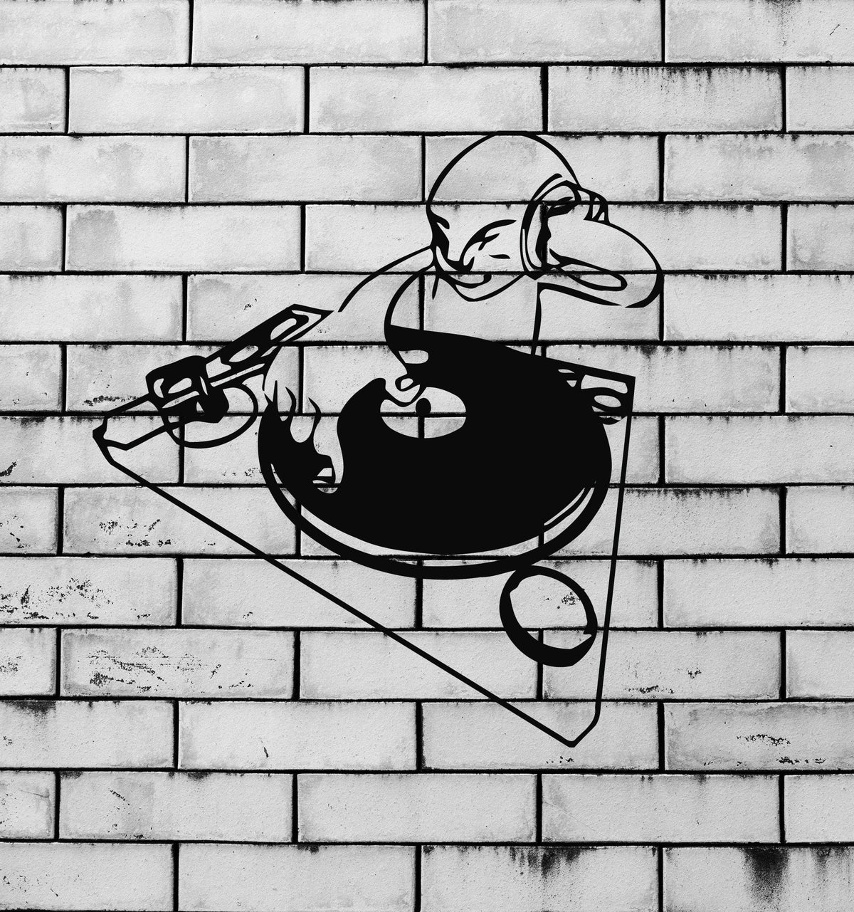 Vinyl Decal Musical Wall Stickers DJ Night Club Trance House Music TV ...