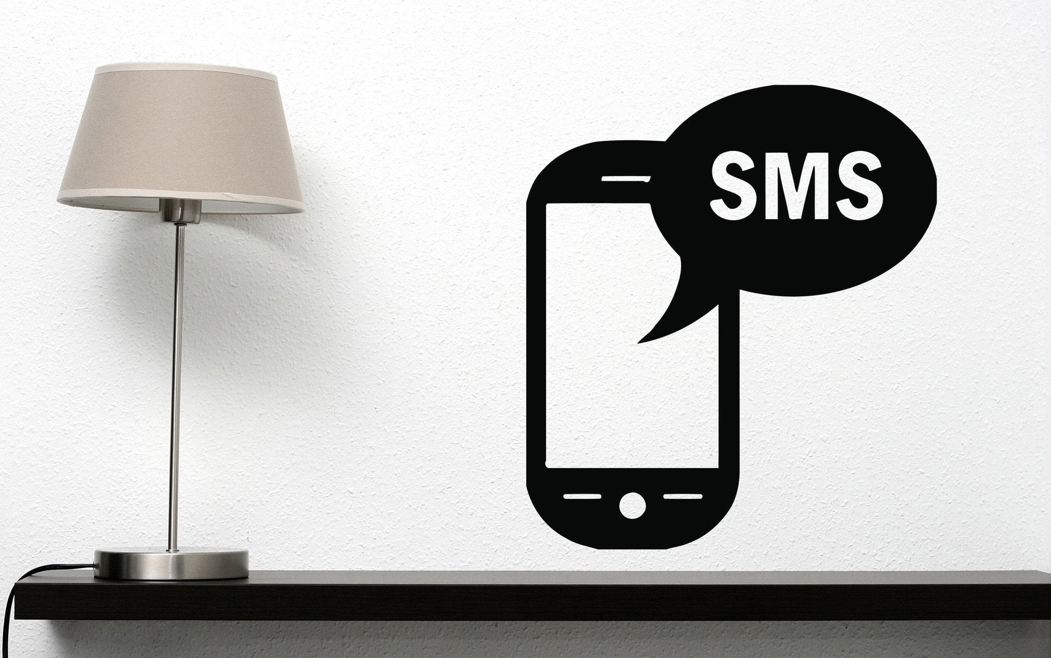 Vinyl Decal Communication and IT Wall Stickers Phone SMS Messages Comm ...