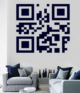 Vinyl Decal Bar Code Coding Individual Commodity Wall Sticker (n600 ...