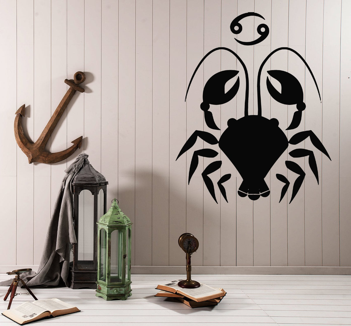 Vinyl Decal Wall Sticker Scorpio Symbol Zodiac Sign Horoscope Decor Un ...