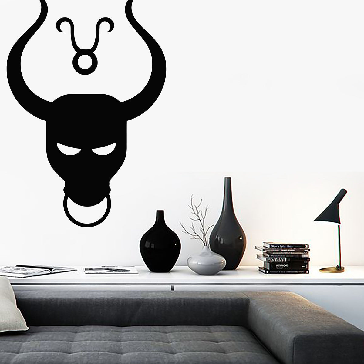 Vinyl Decal Wall Sticker Taurus Symbol Zodiac Sign Horoscopes Unique G ...