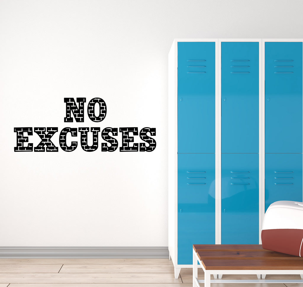 Gym Quotes Wall Decals — Wallstickers4you