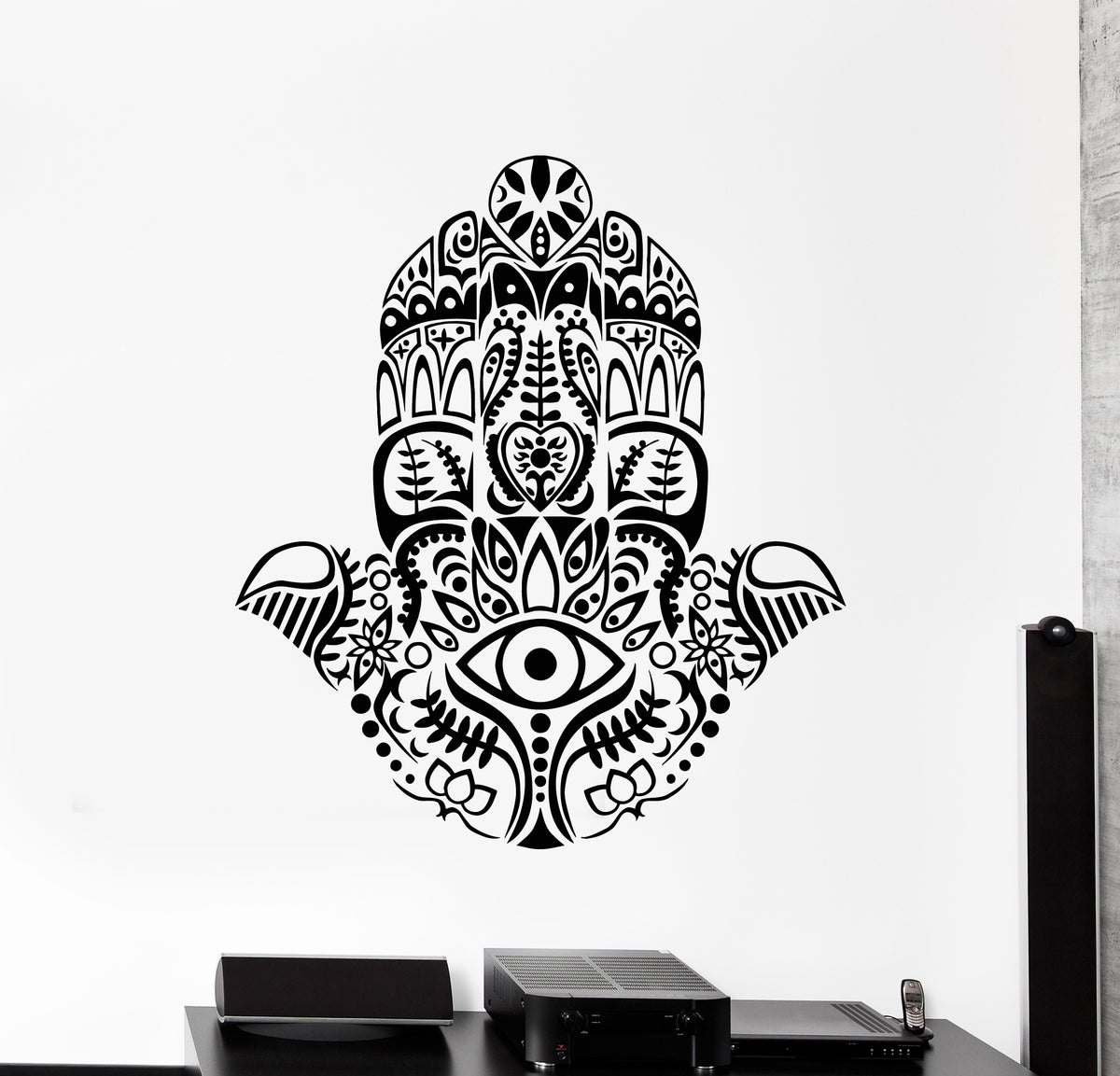 Vinyl Wall Decal Zen Buddhism Om Talisman Meditation Room Stickers Mur ...