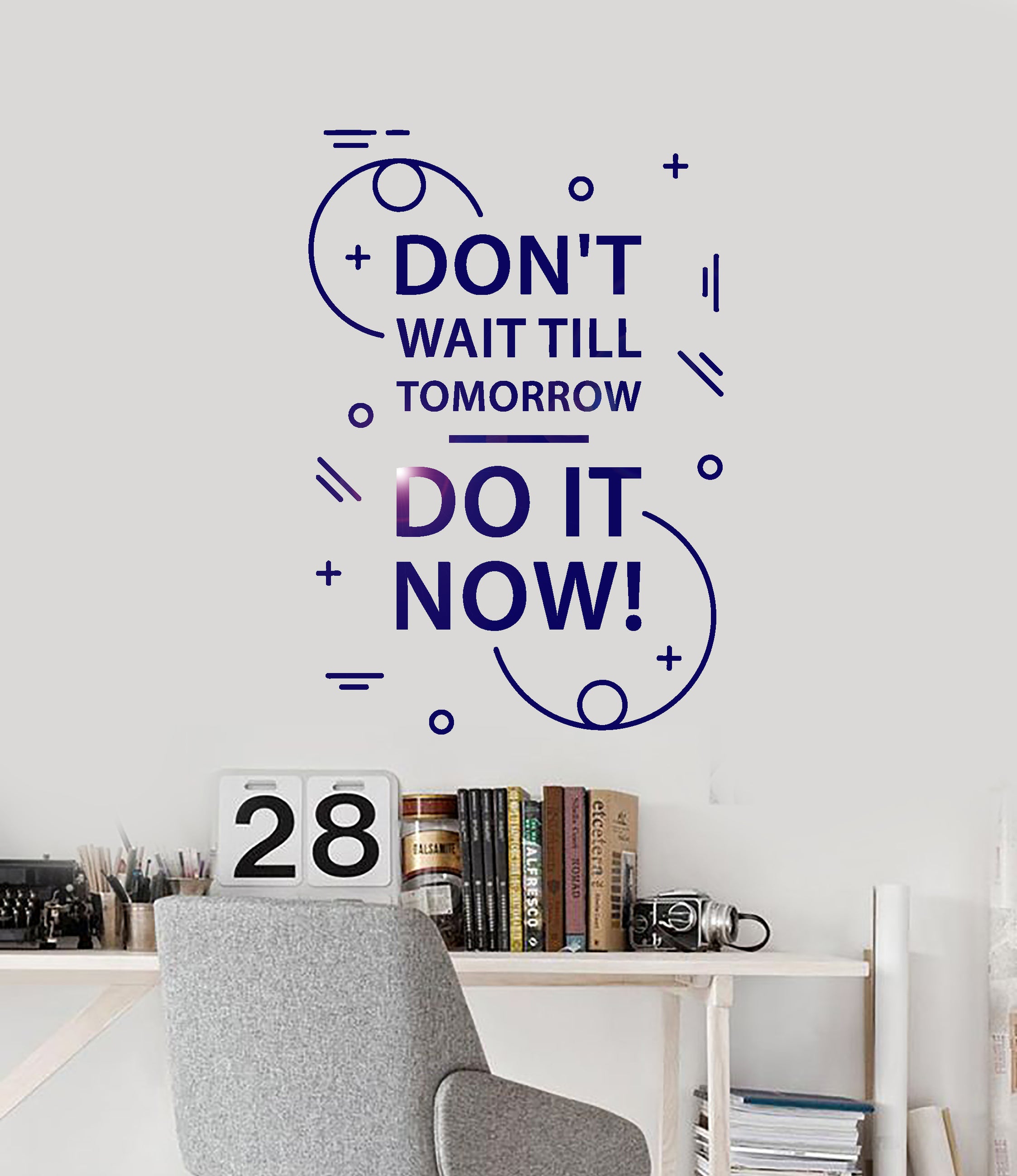 Vinyl Wall Decal Motivation Quote Inspire Room Stickers Mural Unique G ...