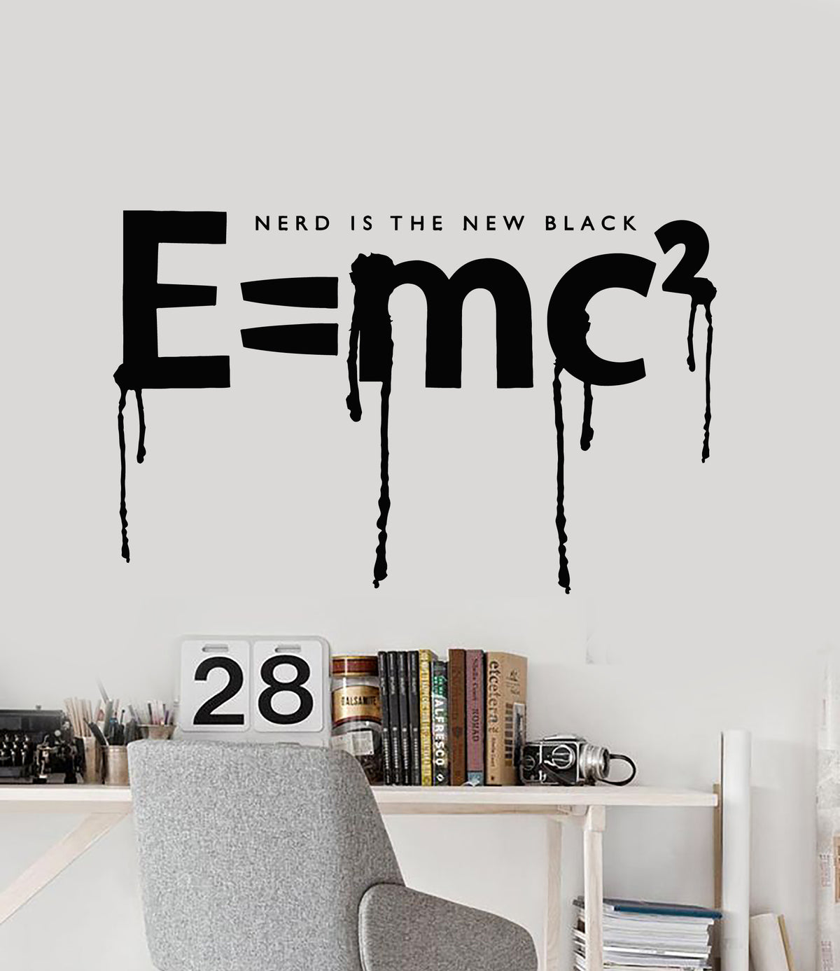 Vinyl Wall Decal School Physics Science Class Quantum Mechanics Sticke ...