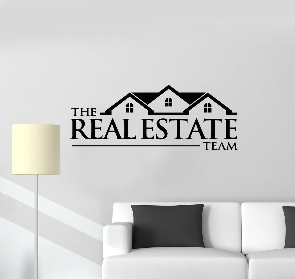 Custom Real Estate Vinyl Wall Decals And Stickers — Wallstickers4you