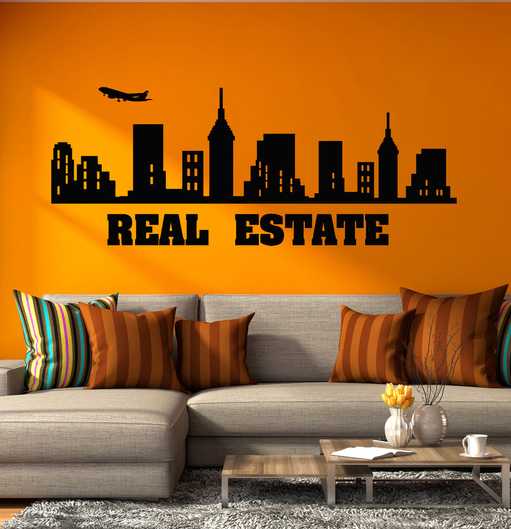 Real Estate Vinyl Wall Decals — Wallstickers4you