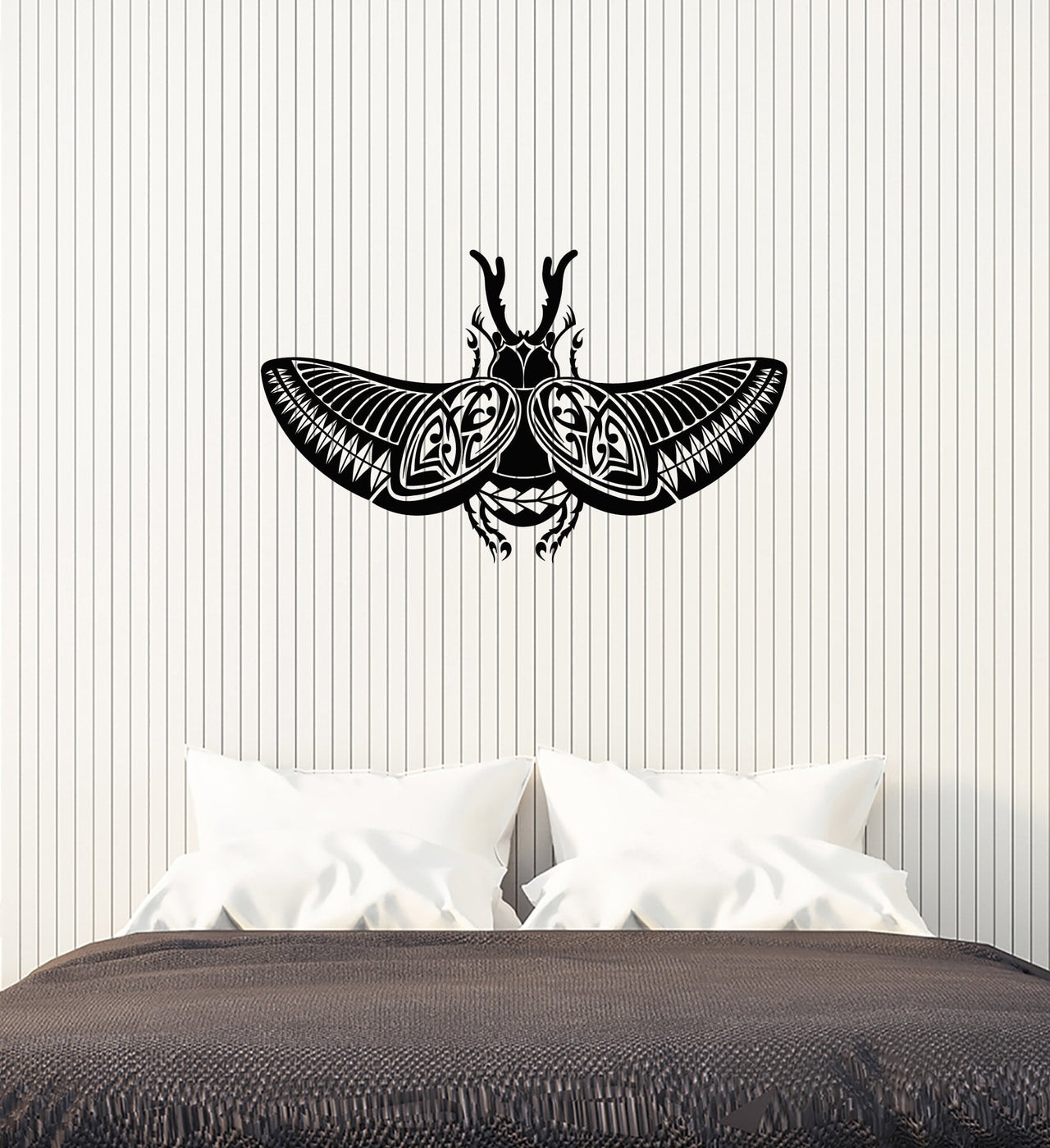 Vinyl Wall Decal Scarab Ancient Egypt Egyptian Decor Home Room Art Sti ...