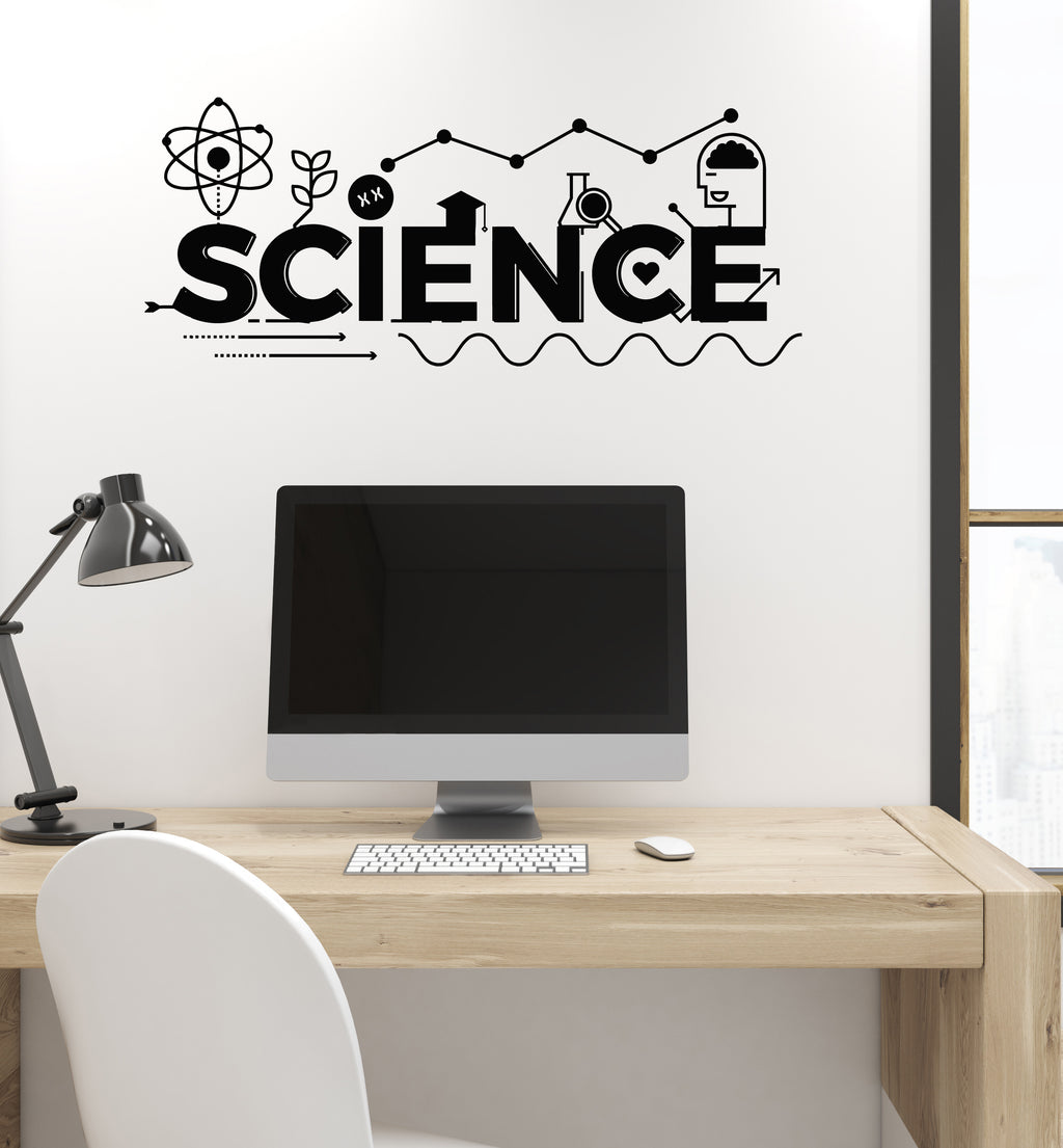 Chemistry Wall Vinyl Decals — Wallstickers4you