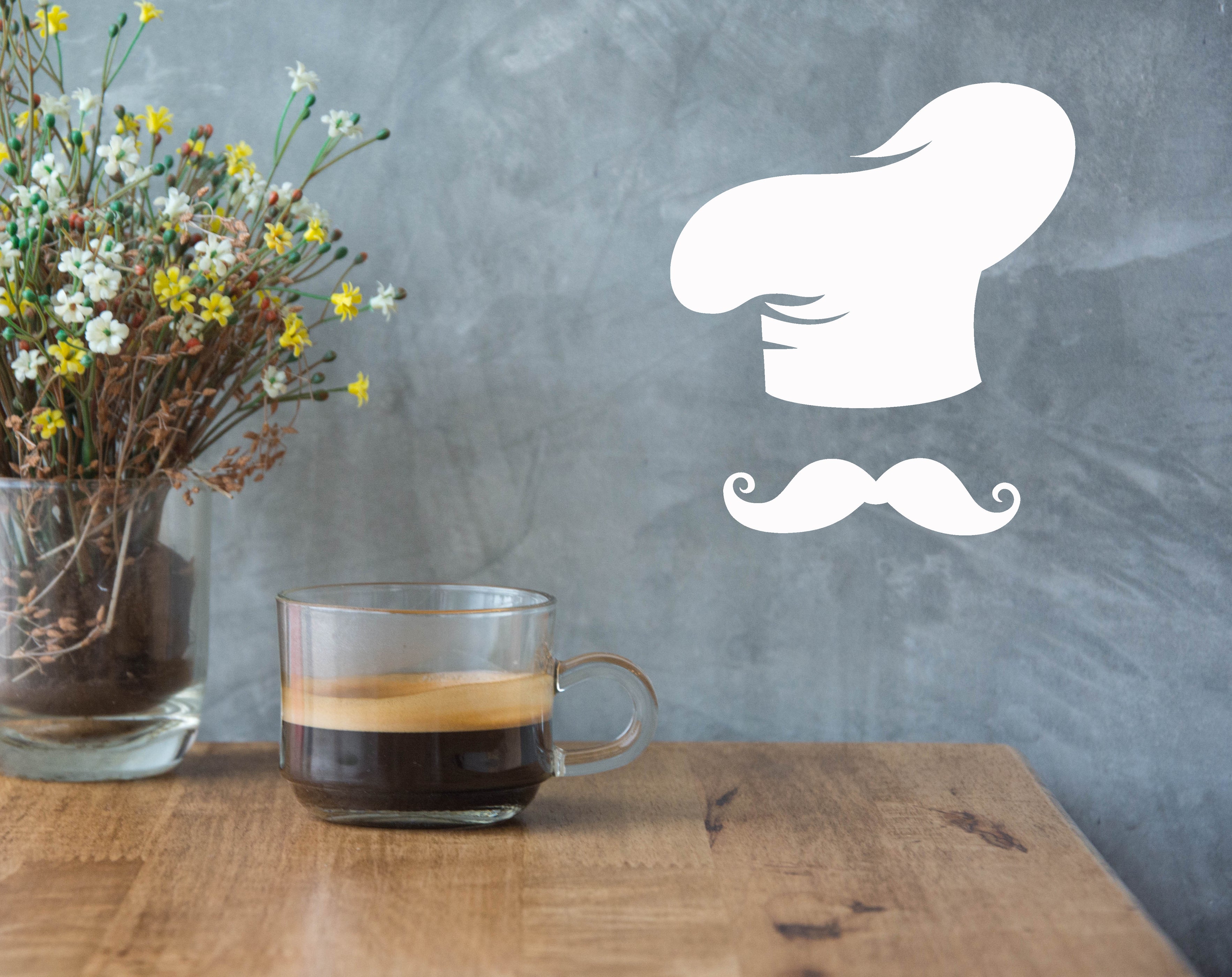 Vinyl Wall Decal Chef Restaurant Decoration Kitchen Cook Stickers Uniq ...