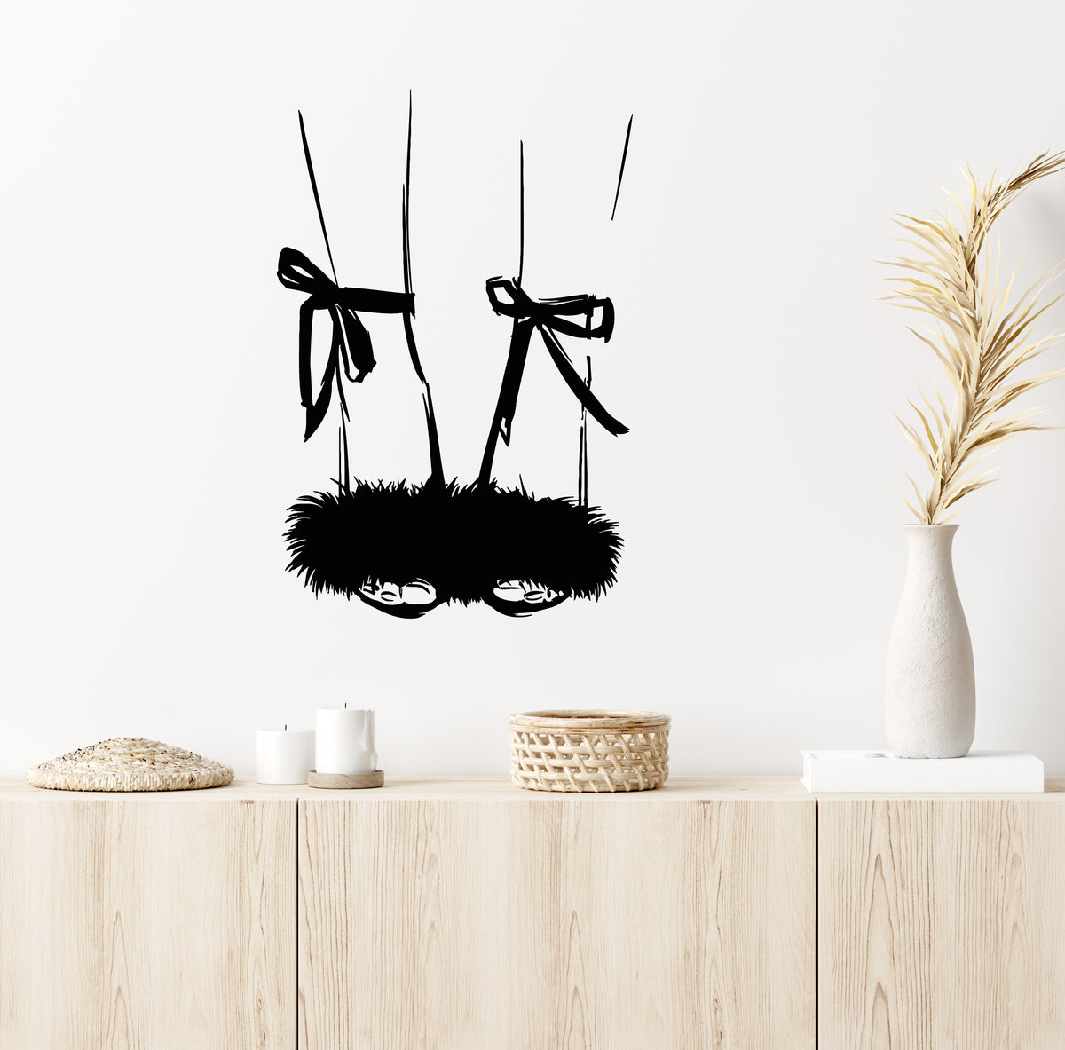 Vinyl Wall Decal Shoe Store Fashion Woman High Heel Shoes Stilettos St ...