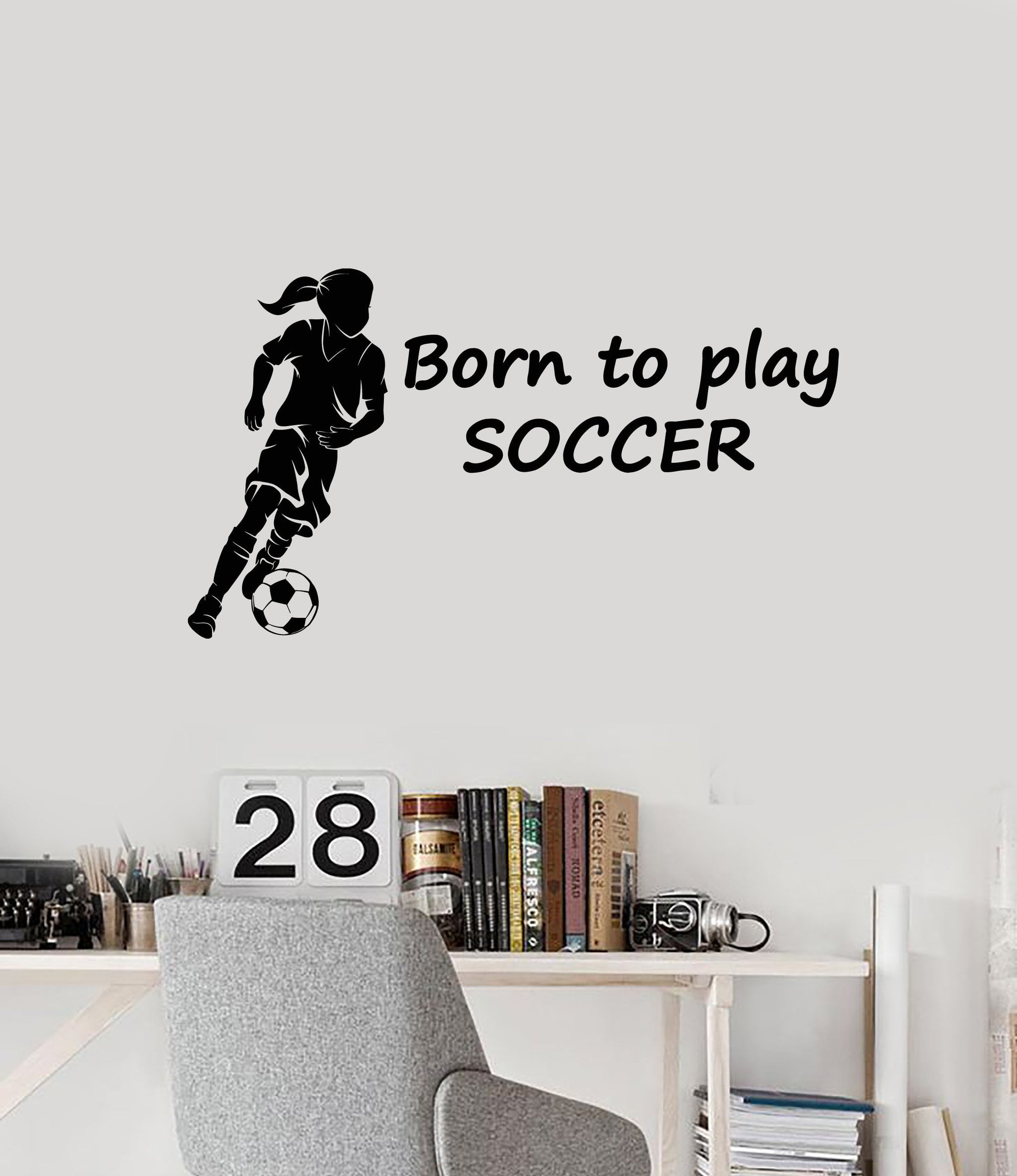 Custom Soccer Wall Stickers And Decals Collection — Wallstickers4you