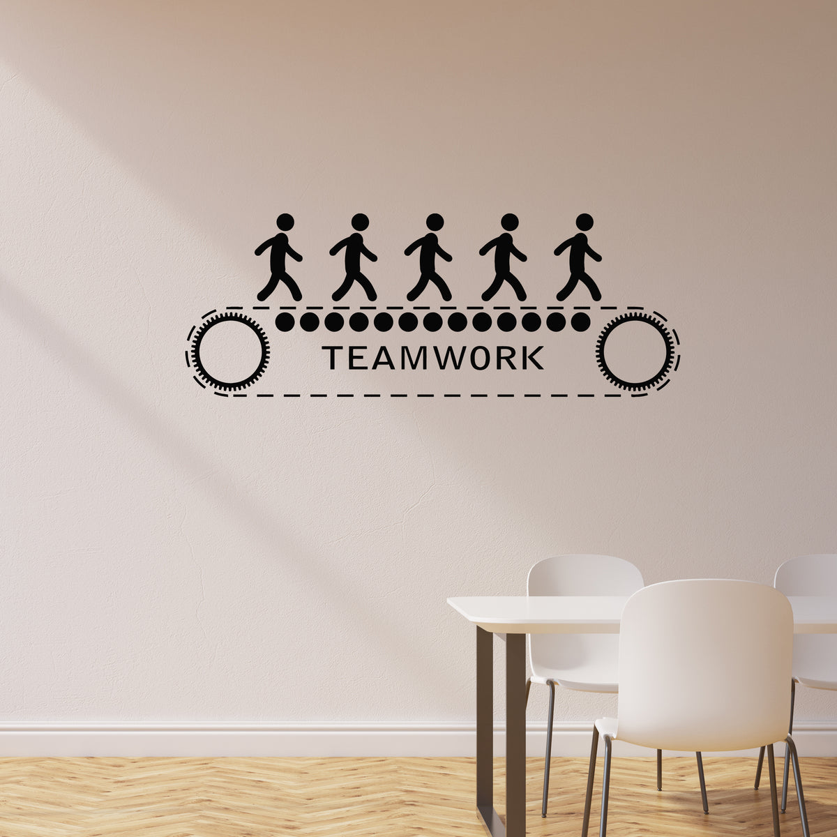 Vinyl Wall Decal Teamwork Office Room Team Work Business Art Stickers ...