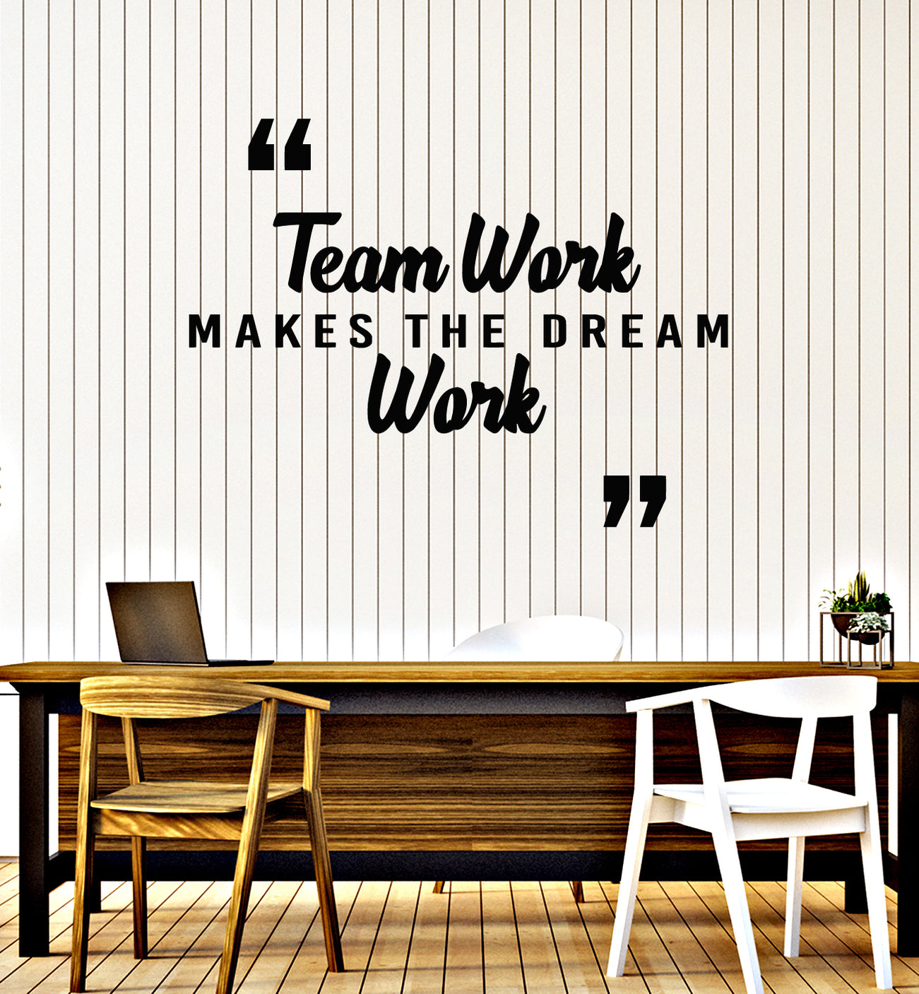 Vinyl Wall Decal Teamwork Motivation Team Work Business Office Sticker ...