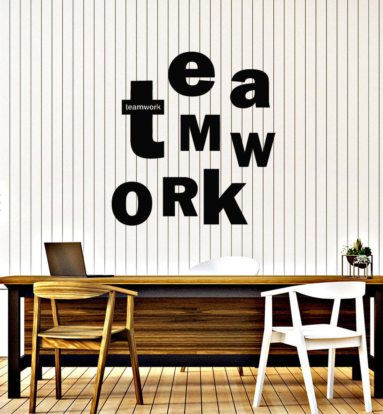 Vinyl Wall Decal Office Teamwork Job Work Success Team Building Sticke ...