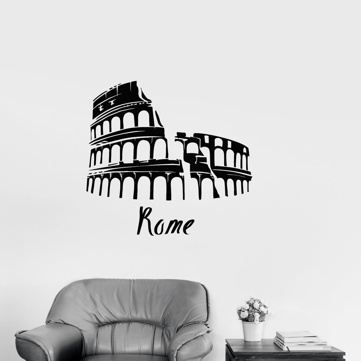 Vinyl Wall Decal Rome Colosseum Sight Ancient Ruins Stickers (3419ig ...