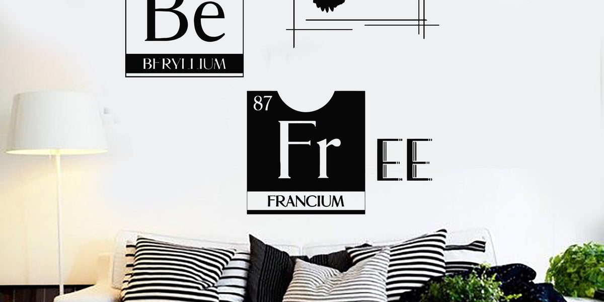 Vinyl Wall Decal Be Free Bird Freedom Stickers Mural Unique Gift (ig44 ...