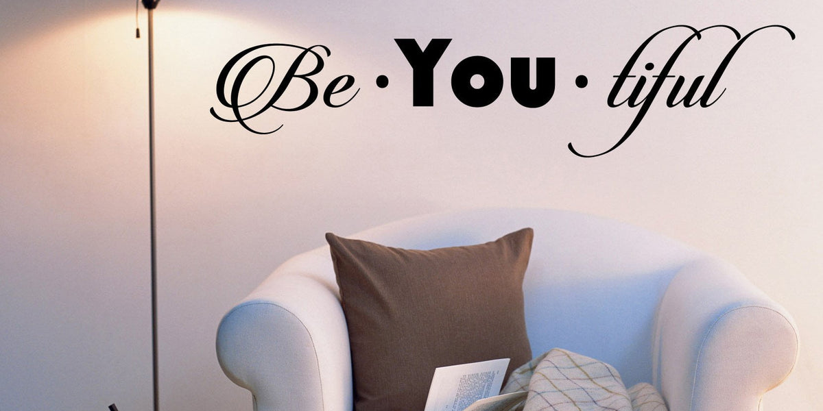 Beautiful Vinyl Wall Decal Sticker Motivation Quote Words Inspiring Le ...
