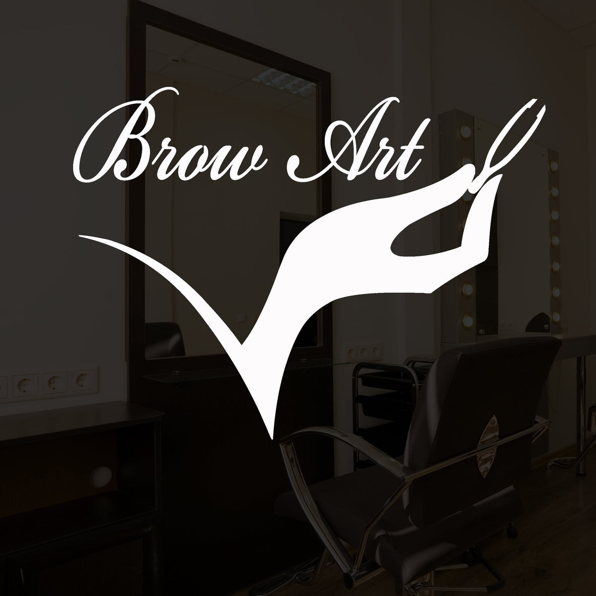 Vinyl Wall Decal Eyebrow Brow Art Beauty Salon Tweezers Stickers (2119 ...