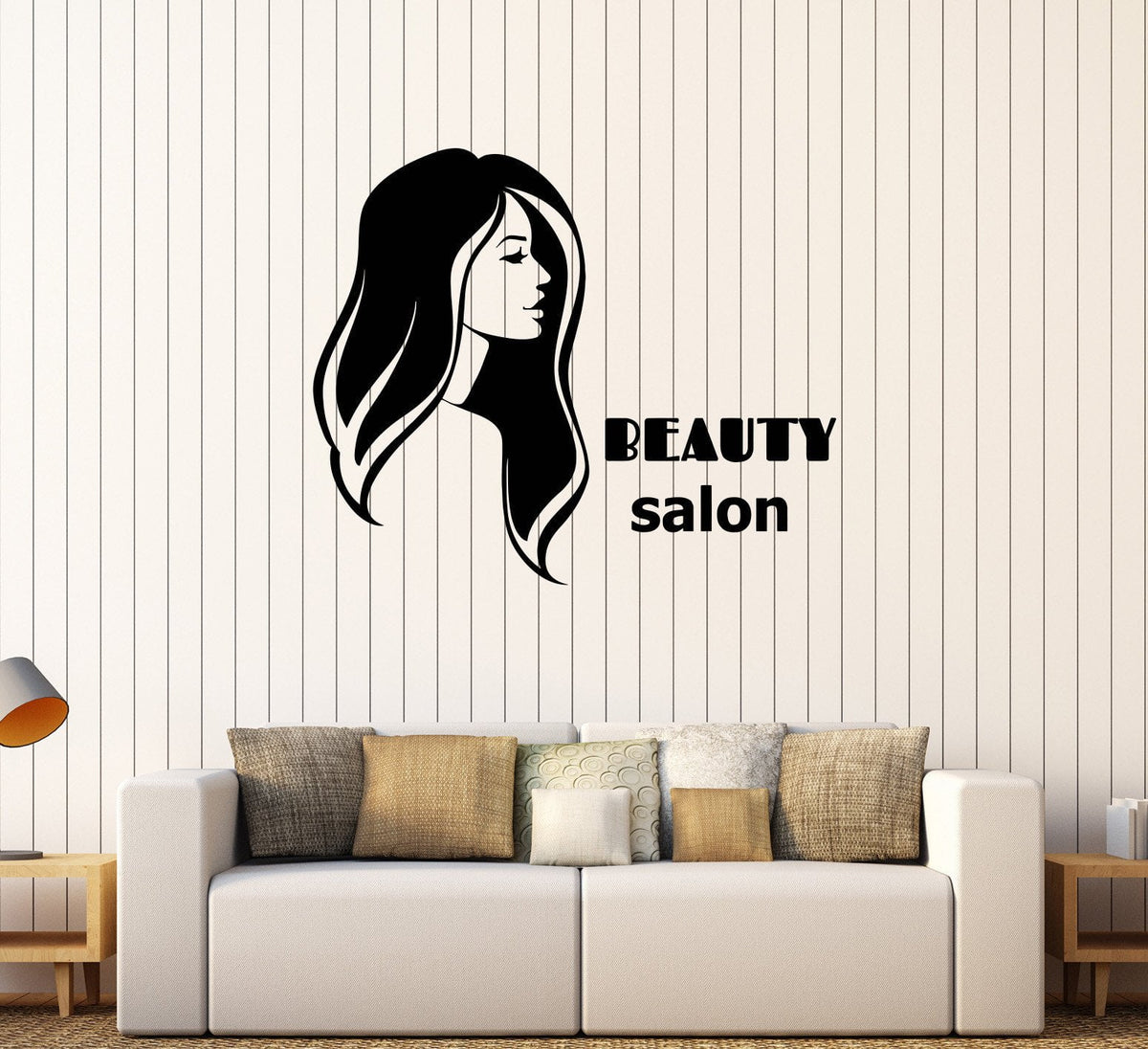 Vinyl Wall Decal Beauty Salon Spa Woman Girl Style Stickers Unique Gif ...